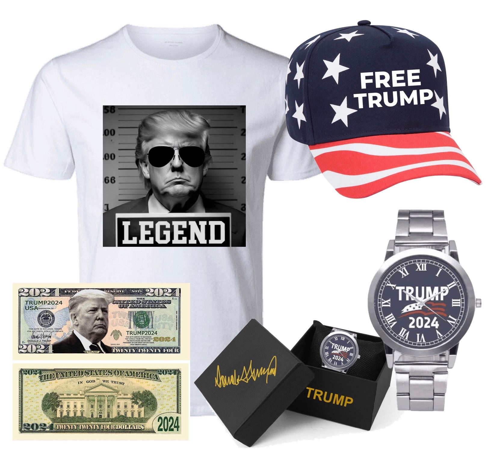 Trump Legend Bundle (10 items included) – America's Store